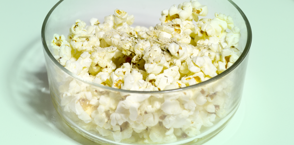 Garlic-Herb Popcorn